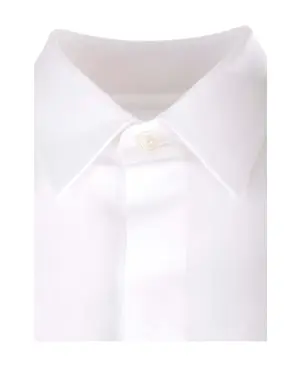 Valentino Garavani Buttoned Curved Hem Shirt