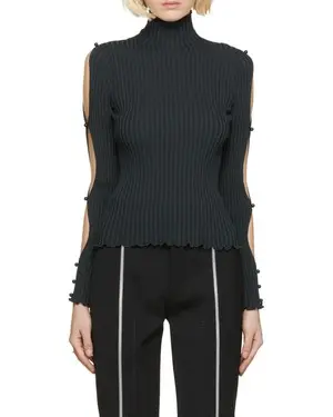 Bottega Veneta Cut-out Turtleneck Sweater
