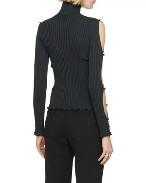 Bottega Veneta Cut-out Turtleneck Sweater