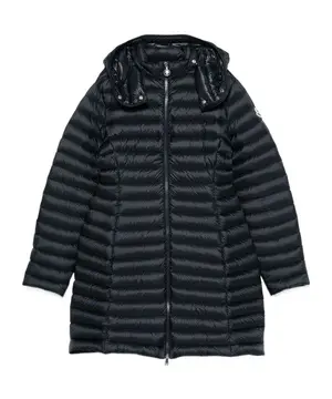 Moncler Long Sleeve Quilted Hooded Zip-up Padded Jacket