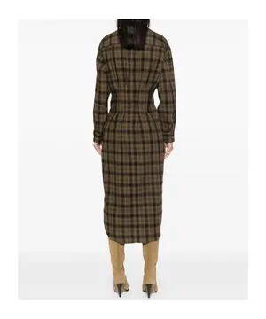 Isabel Marant Étoile Checked Shirt Dress