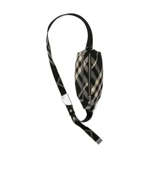 Burberry Checkered Messenger Bag
