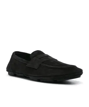 Dolce & Gabbana Logo Plaque Loafers - Black