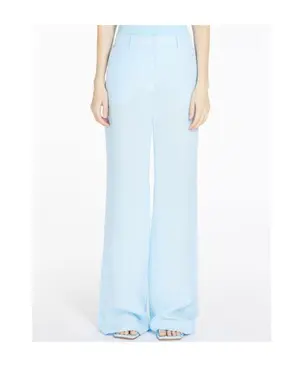 Sportmax Light Slim Bell-bottom Trousers