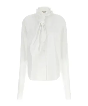 Alberta Ferretti Tie Detailed Shirts For Women