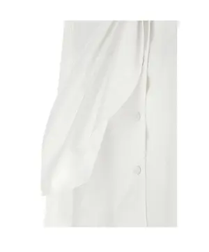Alberta Ferretti Knot Detail Poplin Shirt