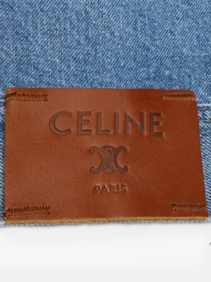 Celine Trucker Jacket In Cotton Denim