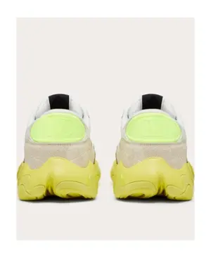 Valentino Garavani Bubbleback Lace-up Sneakers - Yellow