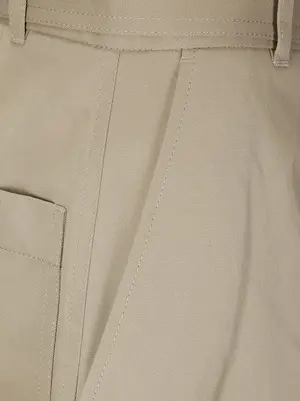 Studio Nicholson High Waisted Tailored Trousers - Nude