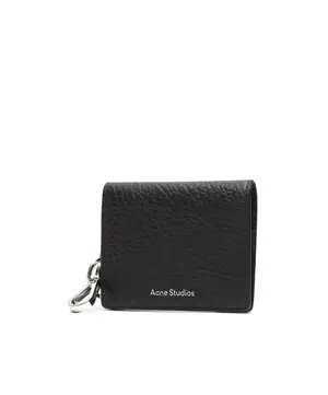 Acne Studios Logo Detailed Bi-fold Card Case