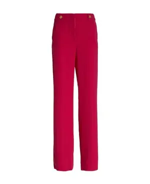 Giorgio Armani Wide-leg Trousers With Button Detail