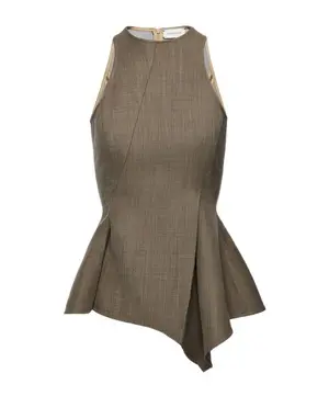 Magda Butrym Asymmetrical Sleeveless Top
