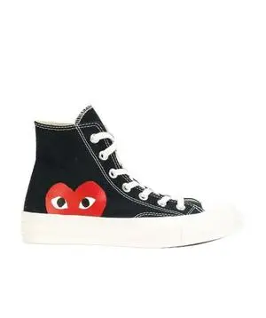 Play Comme Des Garcon High Top Shoes For Men