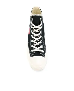 Play Comme Des Garcon High-top Sneakers - Black