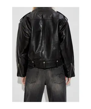 R13 Zip-collar Motorcycle Jacket