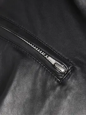 R13 Zip-collar Motorcycle Jacket