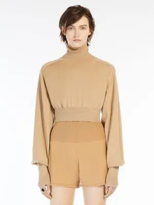 Sportmax High Neck Long Sleeve Jumper