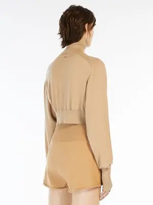 Sportmax High Neck Long Sleeve Jumper