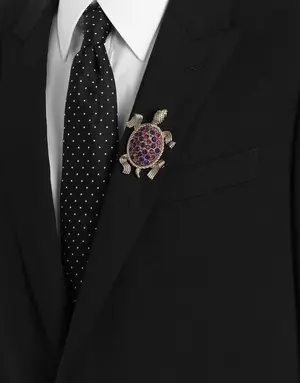 Dolce & Gabbana Dolce Gabbana Turtle-shaped Embellished Brooch