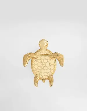 Dolce & Gabbana Embellished Turtle Brooch