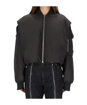 JEAN PAUL GAULTIER Hooded Bomber Jacket