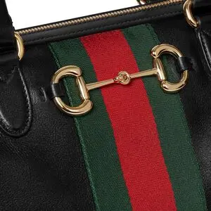 Gucci Large Boston Bag - Black