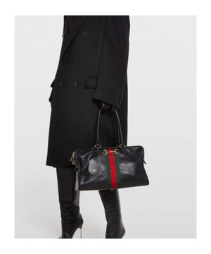 Gucci Large Boston Bag - Black