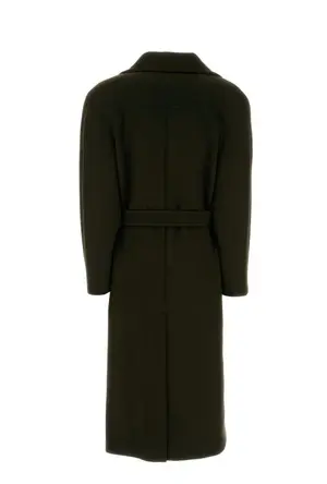 Stella McCartney Belted Long Coat - Black