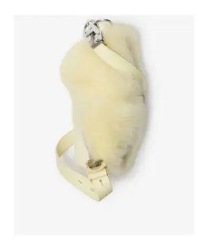 Burberry Small Knight Shoulder Bag - Nude