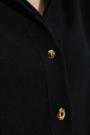 Bottega Veneta Knotted Button Detailed Knitted Cardigan