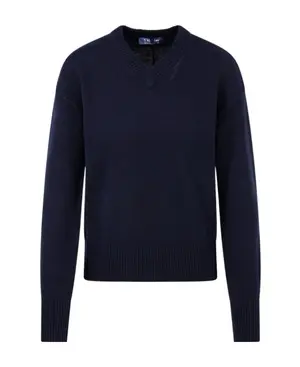 Max Mara V-neck Long Sleeve Sweater