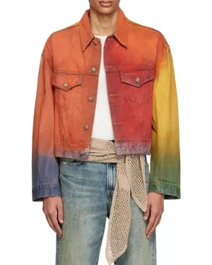 R13 Eli Denim Trucker Jacket