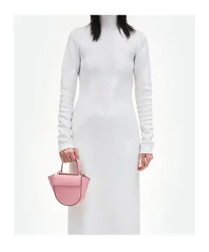 WANDLER Hortensia Piccola Leather Tote Bag - Primrose