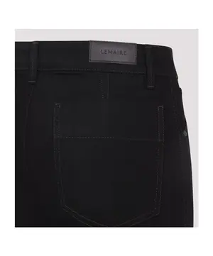 LEMAIRE Wide-leg Jeans - Black