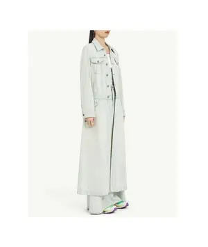 MAISON MARGIELA Long-sleeved Denim Midi Dress