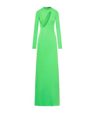 TOM FORD Cut-out Long-sleeve Maxi Dress - Green