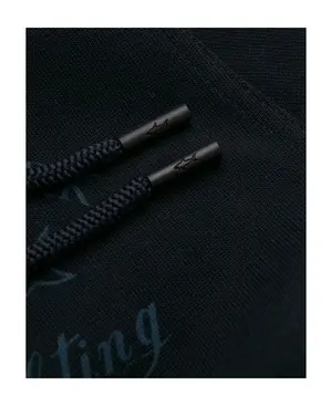 PAUL  SHARK Paul & Shark Hooded Zip-up Jacket With Logo Print