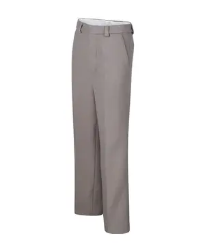 AMI Paris Straight-leg Pleat-detailed Trousers - Gray