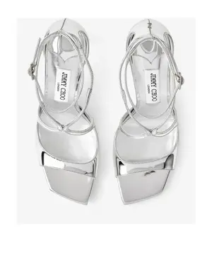 JIMMY CHOO Azia 95 Sandals - White