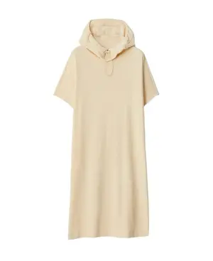 Burberry Towelling Hooded Cotton Dress