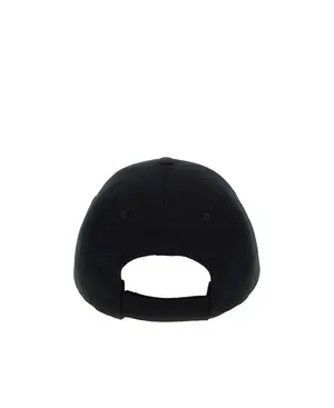 Marni Logo Embroidered Baseball Cap - Black