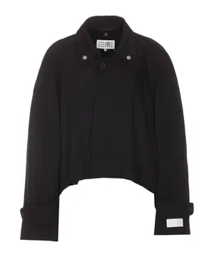 MAISON MARGIELA Pleated Twill Jacket