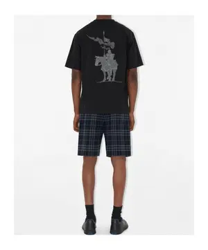 Burberry Check-printed Elasticated Waist Shorts