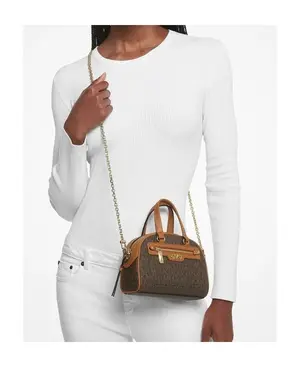 Michael Kors Williamsburg Logo Plaque Extra-small Crossbody Bag