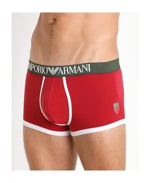 Emporio Armani Logo Boxer Briefs - Nude
