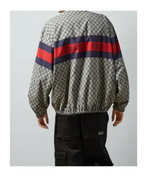 Gucci Gg Printed Zip-up Jacket