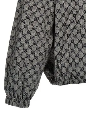 Gucci Gg Printed Zip-up Jacket