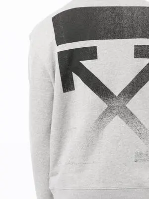 Off-White Logo-print Long-sleeve Sweatshirt