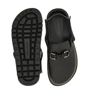 FERRAGAMO Gancini Buckle Mule