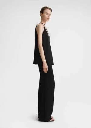 TOTEME Halter Neck Top - Black